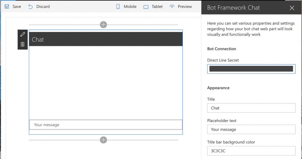 Getting Started With Sharepoint Framework Bot Framework And Luis